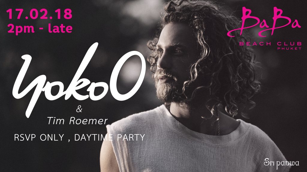 YokoO x Baba Beach Club Phuket – Lifestyle and Travel